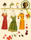 VINTGE 1951 MGM STARLETS PAPER DOLL ~LASER REPRODUCTIN ORG SZ UNCUT NO1 ...