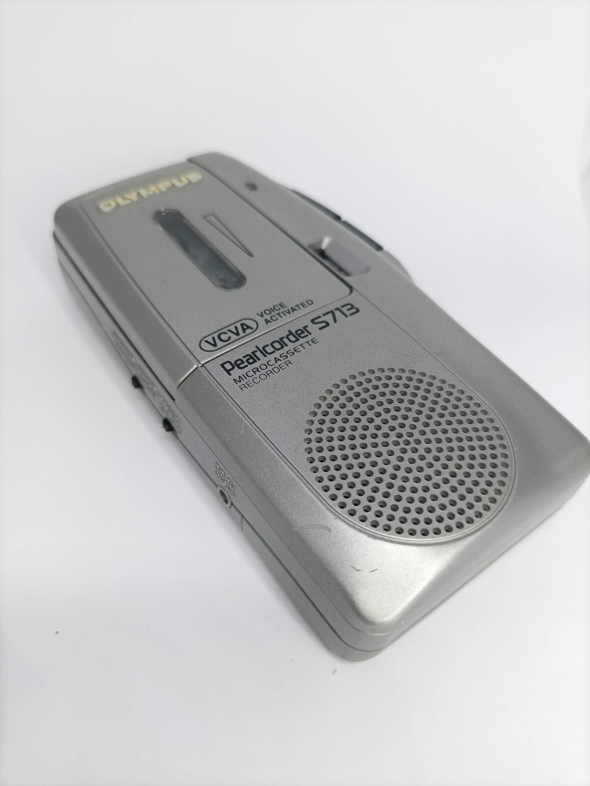 Olympus Pearlcorder S713 MicroCassette Voice Recorder Handheld ...