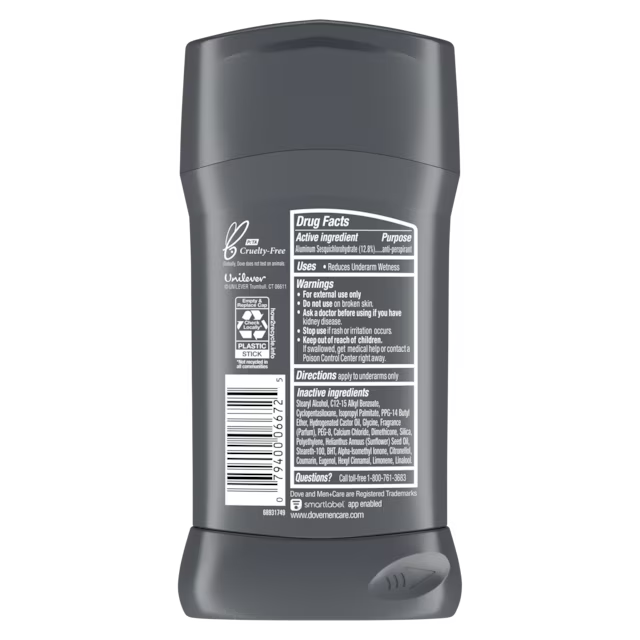Dove Men+Care Extra Fresh Antiperspirant Stick 2.7 oz 12 Pack | eBay