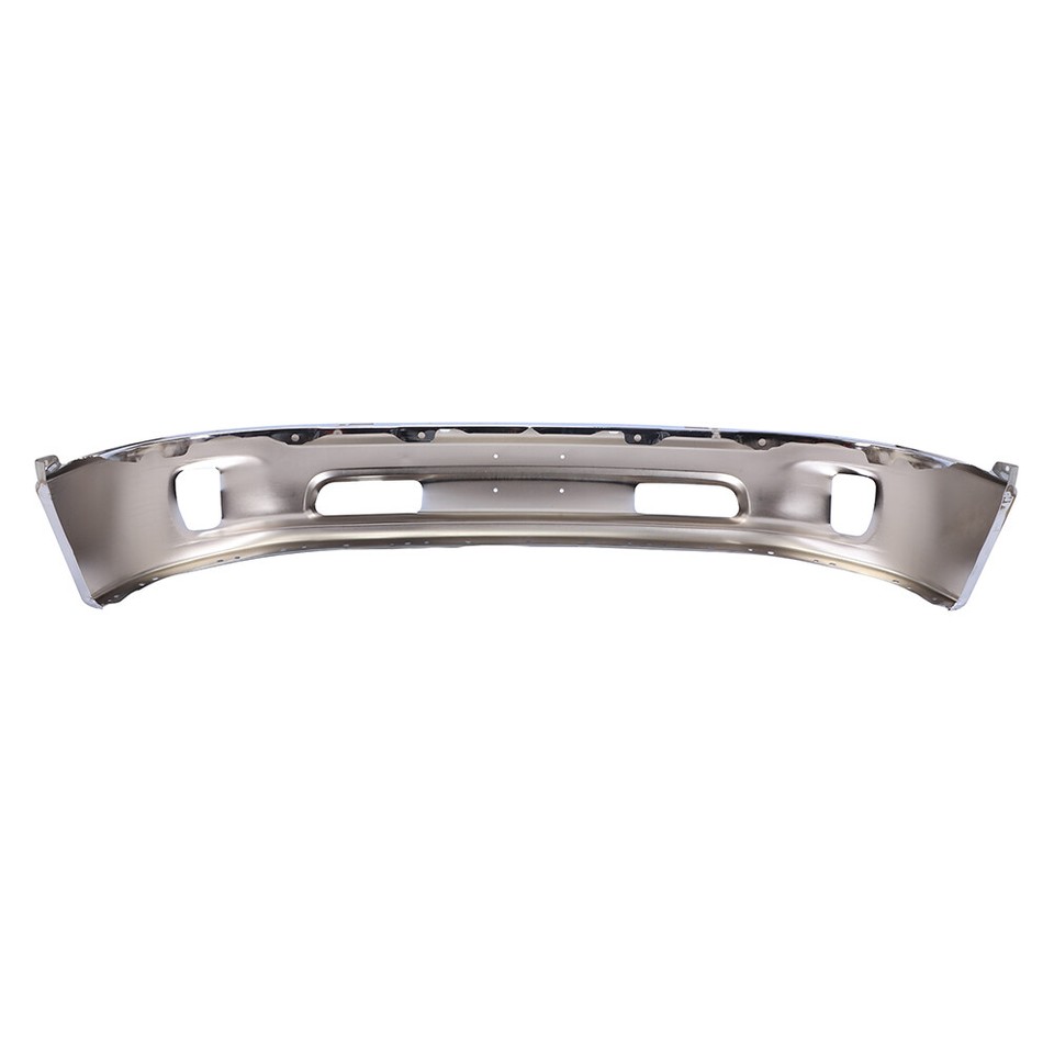 Front Chrome Steel Bumper For 2013-2018 Ram 1500 w/ Fog Light Holes ...