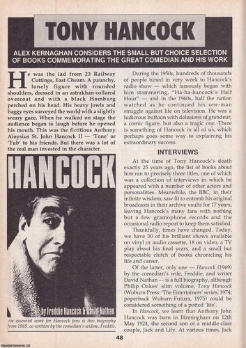 TONY HANCOCK : BOOKS COMMEMORATING THE COMEDIAN AND HIS WORK. THIS IS ...
