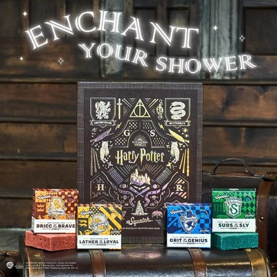 Dr. Squatch Harry Potter Collection Limited Edition 4 Piece Soap Bars ...