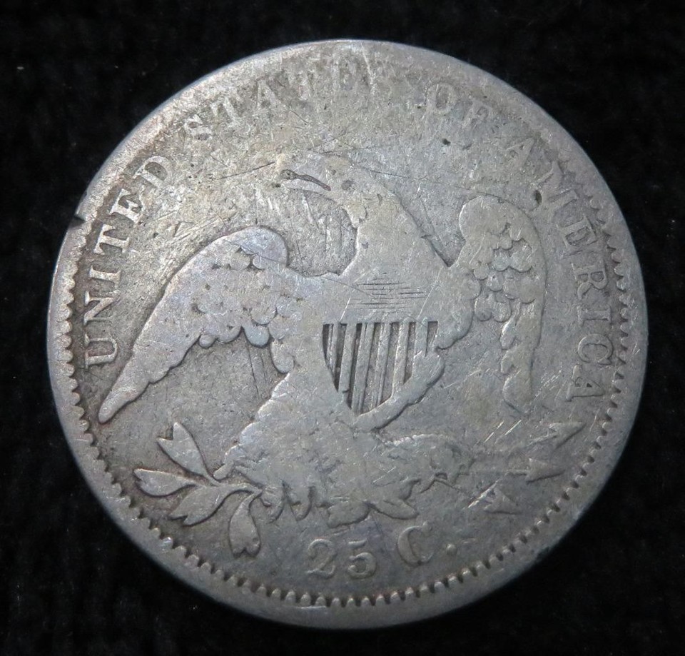 1834 Capped Bust Quarter * Neat Old Coin * 5527 | eBay