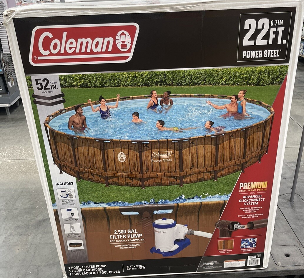 Coleman 22ft Pool | eBay