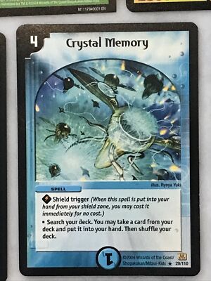 2004 Duel Masters "Crystal Memory" 29/110 Plus 10 MORE | eBay