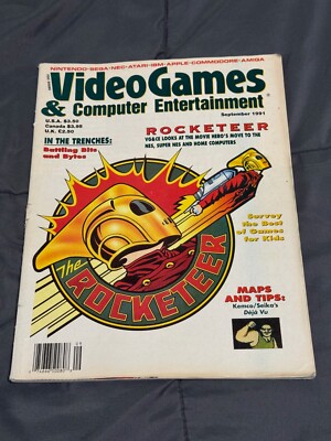 Video Games & Computer Entertainment Magazine Sept 1991 **READ ...