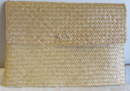 Straw Business Padfolio Portfolio Organizer Folder Resume 14 x 10" | eBay