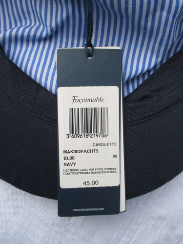 Façonnable Newsboy Hat Seersucker Cotton Cap SMALL/MED Faconnable | eBay