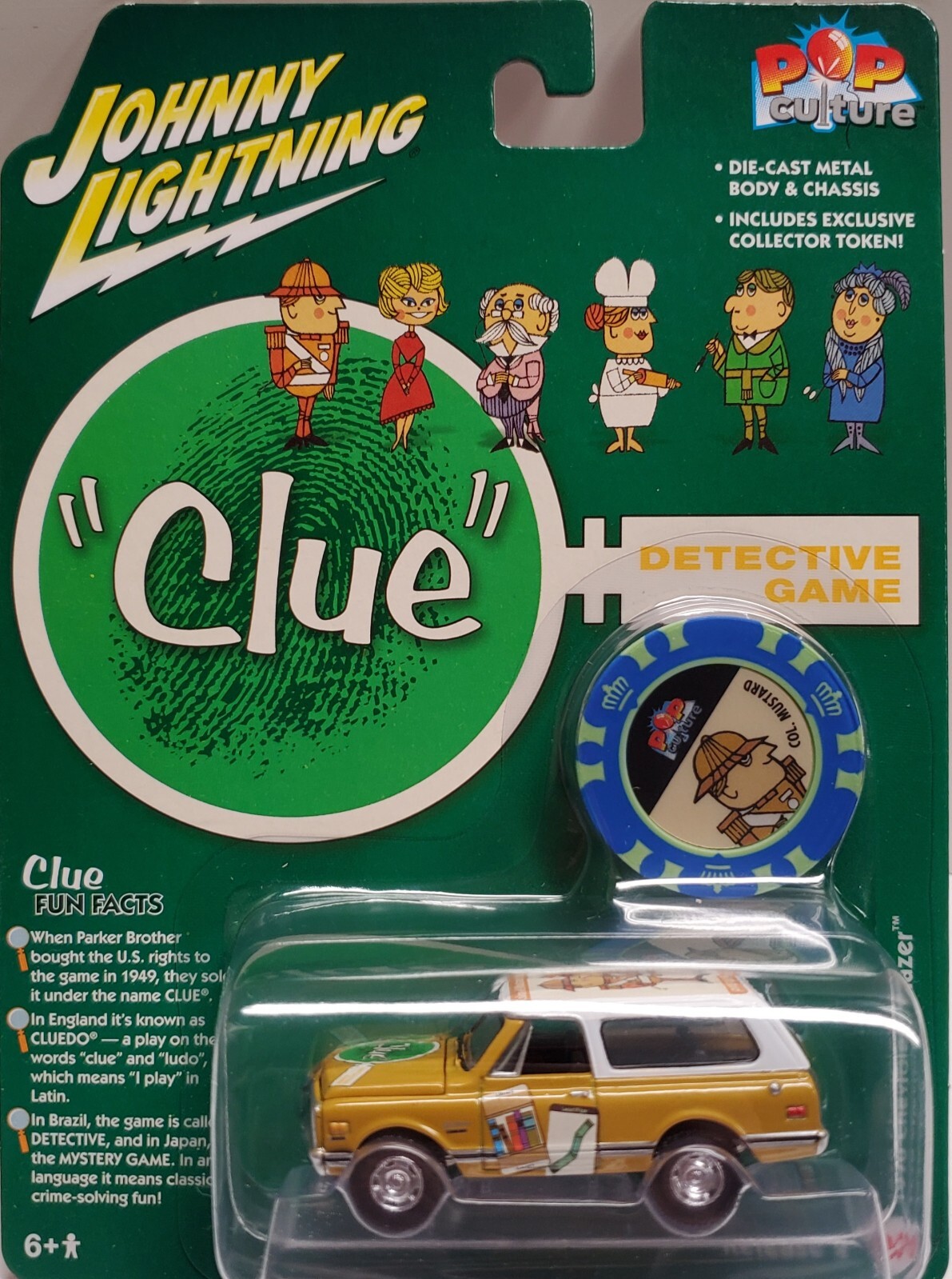 📀 JOHNNY LIGHTNING 🔥“CLUE” 1970 Chevrolet Blazer (RELEASE 2) NEW | eBay