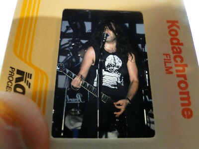 Vintage 80s Unpublished Hair/Glam/Rock/Metal/Band Slide Photo Overkill ...