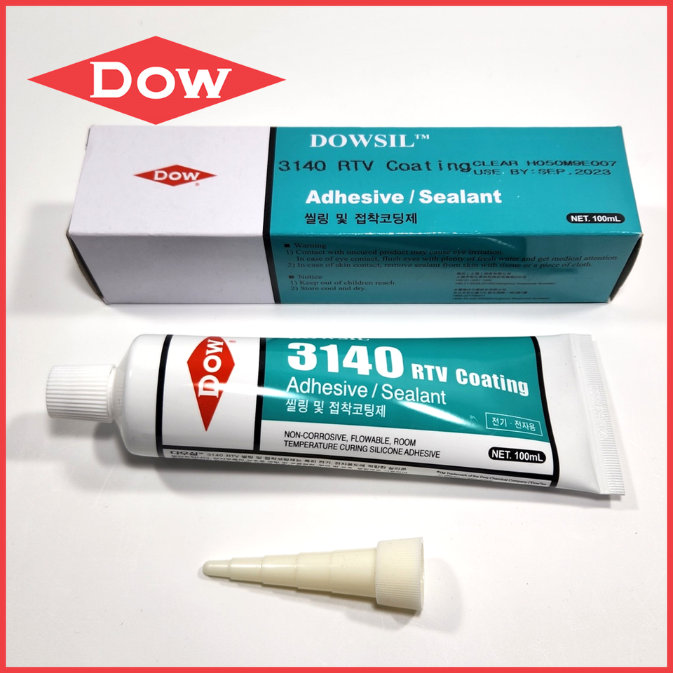 *SHIP FROM US* EXP JUN. 2026 DOW DOWSIL CLEAR Adhesive Sealant 3140 RTV ...