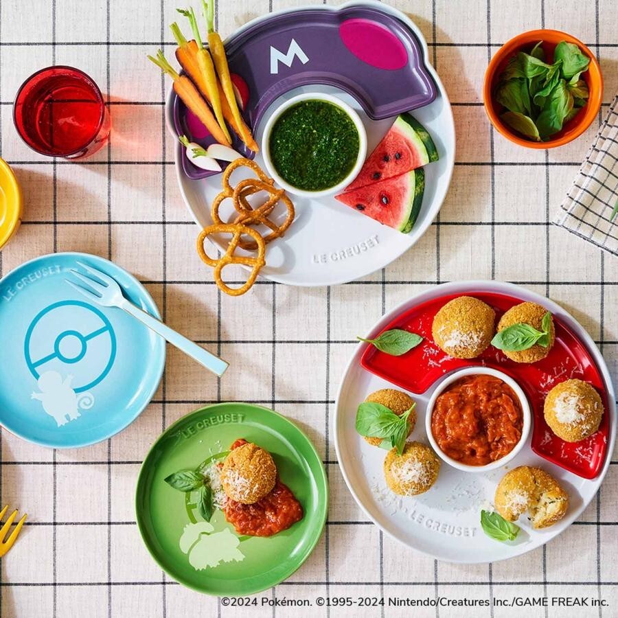 PSL Le Creuset x Pokemon Collection Tableware Set Monster Ball Limited ...