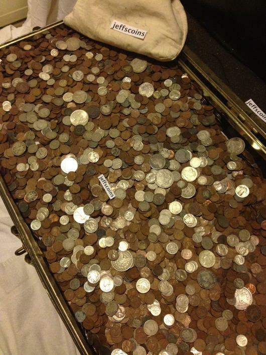 Old Coin Collection US Silver coins Lot ESTATE SALE Hoard Vintage U.S ...