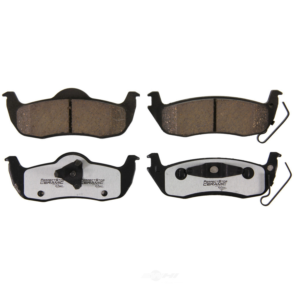 Disc Brake Pad Set-Ceramic Disc Brake Pad Perfect Stop Ceramic PC1087 ...