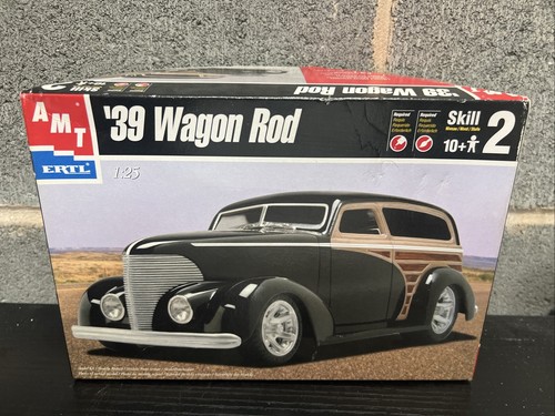 AMT Ertl '39 Wagon Rod #30087 1/25 Model Kit Factory Sealed Inside | eBay