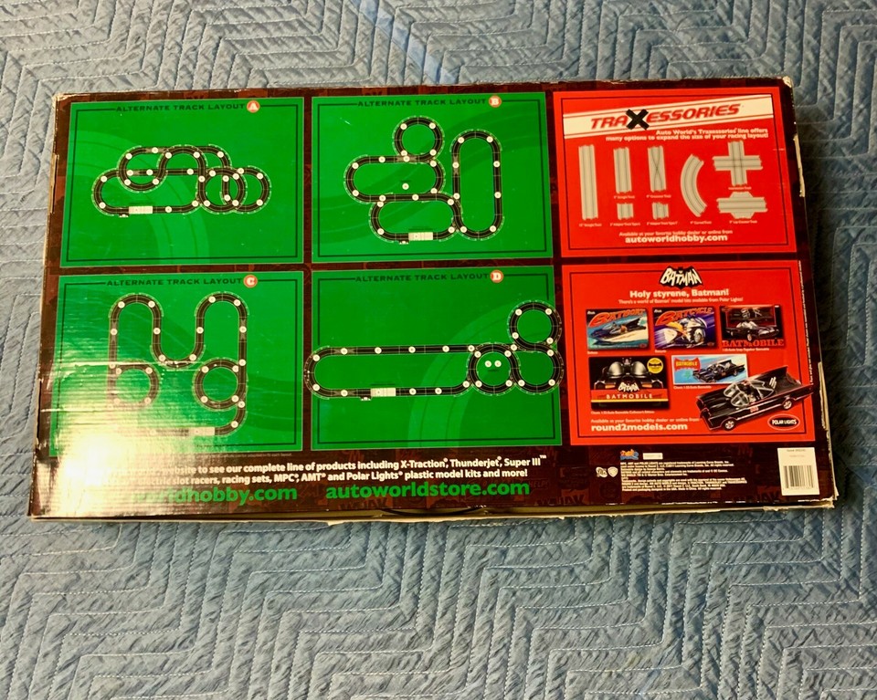 Batman. The Riddlers Revenge Batmobile Slot Car Set. | eBay