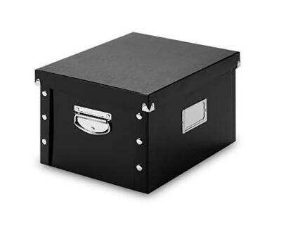 Snap-N-Store File Box, Letter/Legal Size, Glossy Black (SNS01536) | eBay