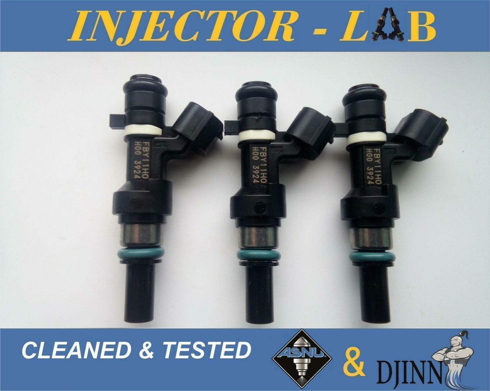 NISSAN MICRA K13 NOTE INJECTORS FBY11H0 set of 3 CLEANED&TESTED | eBay