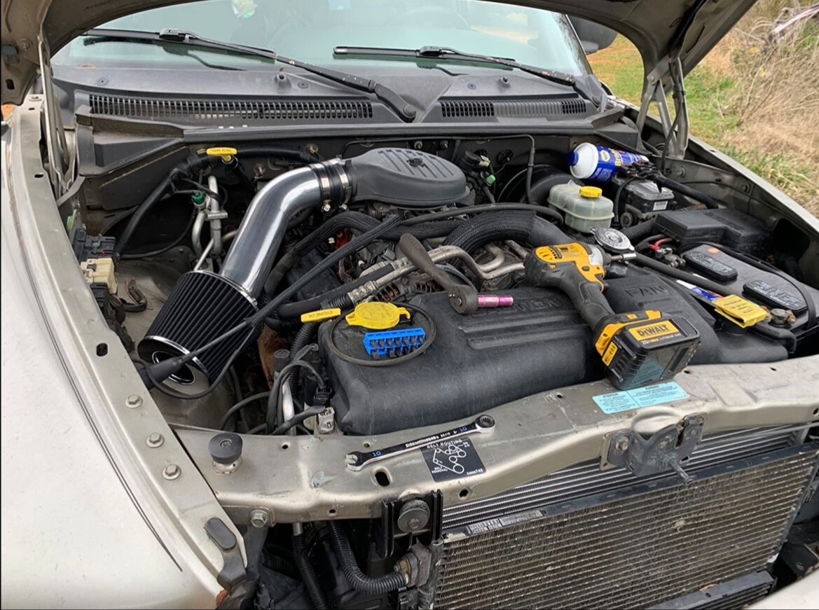 AIR INTAKE SYSTEM KIT FOR 1997-2003 DODGE DAKOTA 3.2L 3.9L 5.2L 5.9L | eBay