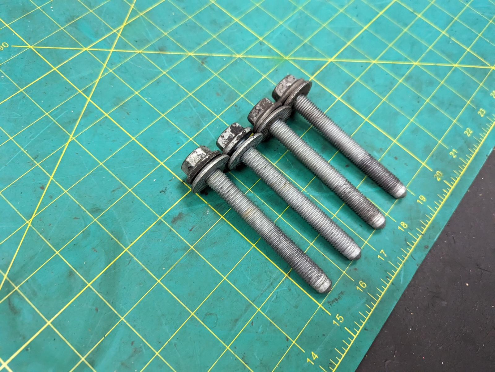 4PC Front Crossmember Bolts Set 2018 Audi A6 WHT005657 2012 2013 2014 ...