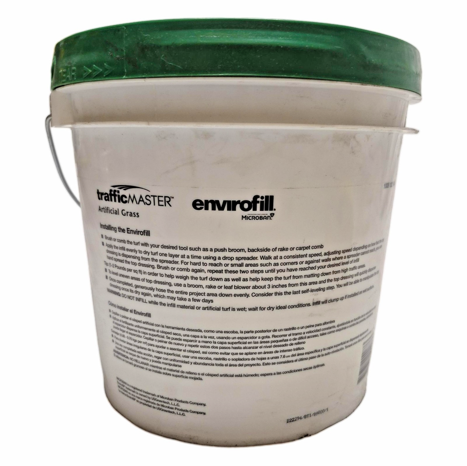 trafficMASTER Envirofill 25 lb Artificial Grass Infill Bucket - Pet ...