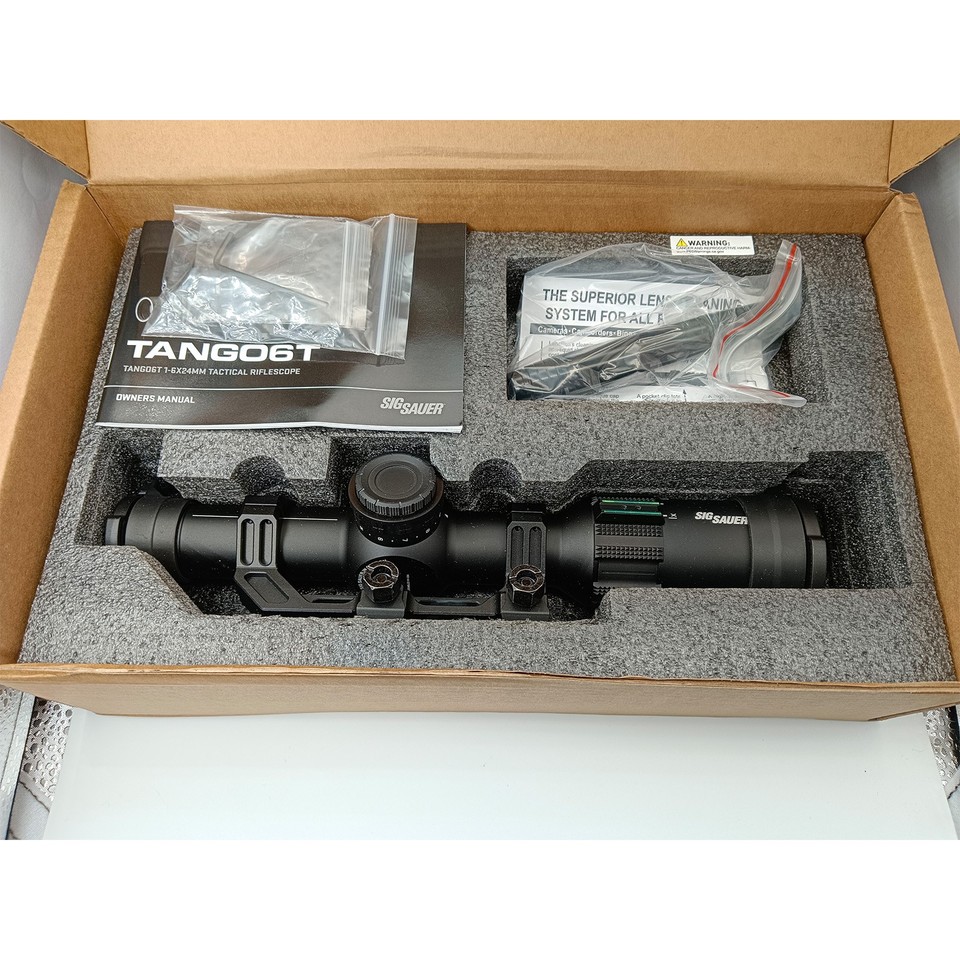 Tango-6T 1-6x24mm LPVO FFP Reticle RifleScope 30mm DWLR-556 SOT61DVO | eBay