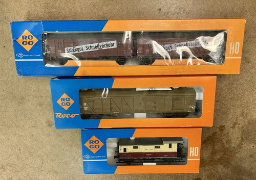 Lot of Three (3) Roco Assorted Freight Cars HO - NEW | eBay