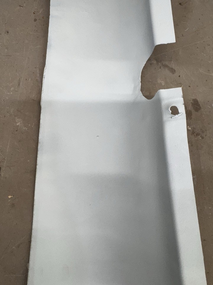 1960 Chevy Impala BelAir Rear Bumper Lower Valance Filler Splash Shield ...