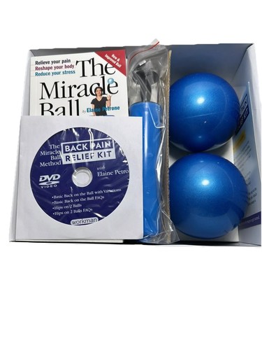The Miracle Ball Method, Back Pain Relief Kit - New Open Box | eBay