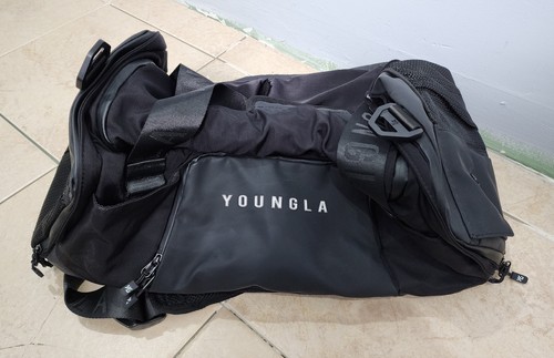 YoungLA Model 741 Hybrid Duffle Backpack Black New | eBay Australia