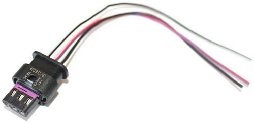 4F0973703 3 PIN PDC Parking Sensor Prewired Connector for VW Audi Seat ...