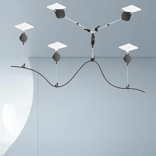 6Pcs VR Cable Ceiling Hooks Retractable Noise Damper Virtual Reality ...