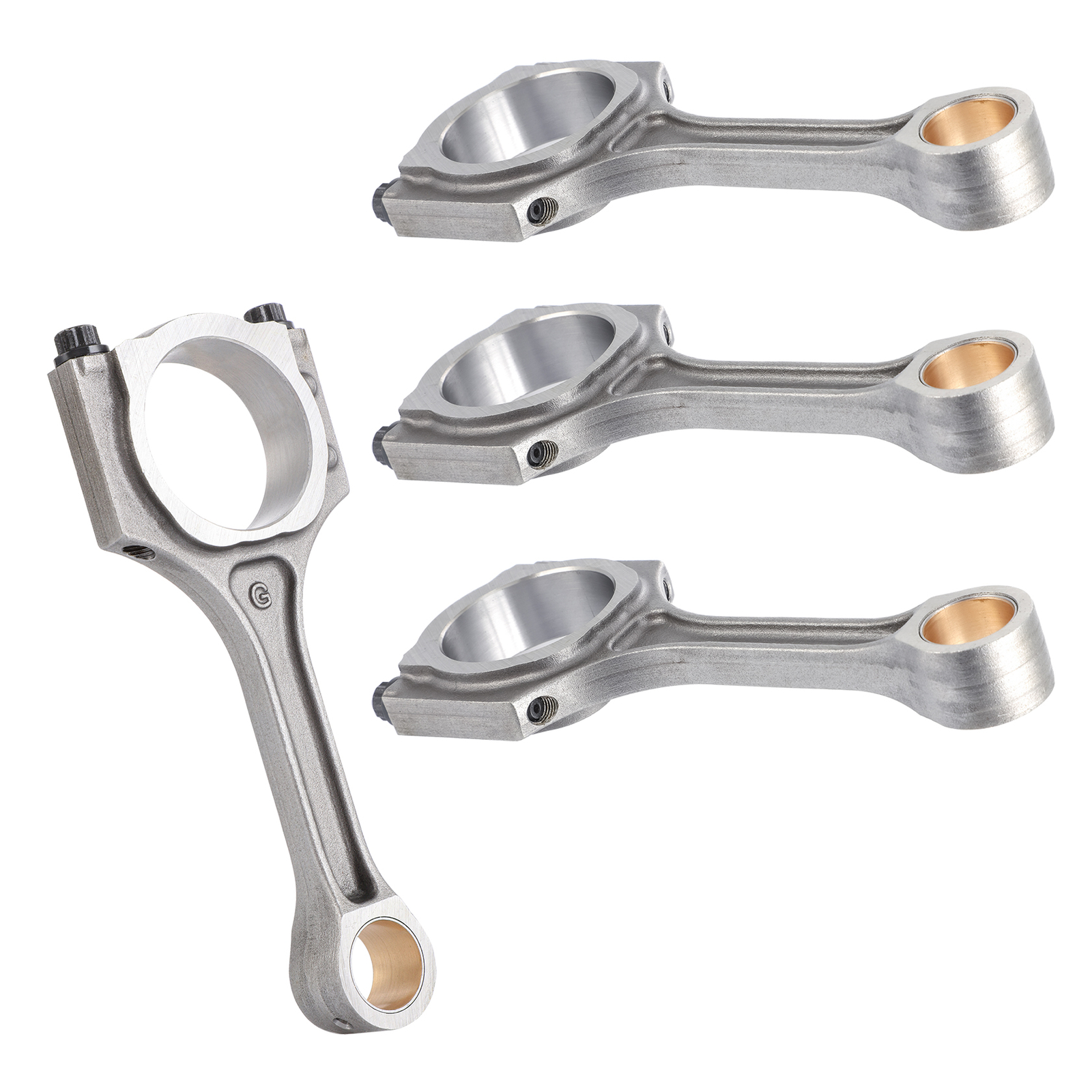 4PCS Connecting Rod +Main & Rod Bearing Kit for 2.4L Kia Sorento ...
