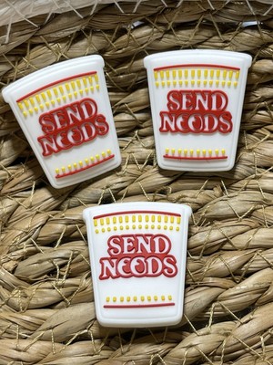 Silicone Focal Beads DIY Beadable Pens Send Noods Cup Ramen 3 Pieces | eBay