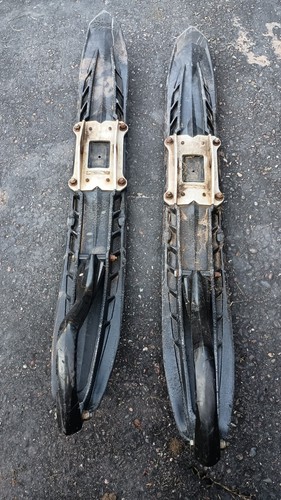 Skidoo Snowmobile Precision Skis Black Dual Carbide Runners MXZ GSX 99 ...