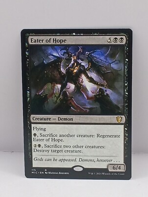 MTG Commander: Innistrad: Midnight Hunt MIC Eater of Hope MINT | eBay