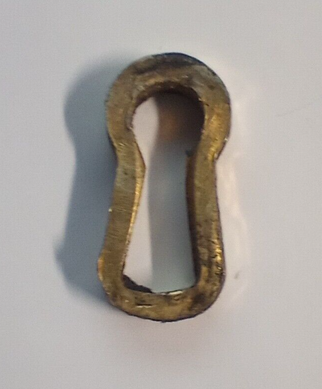 Furniture Hardware Key Hole Escutcheon Tiny Extruded keyhole insert | eBay