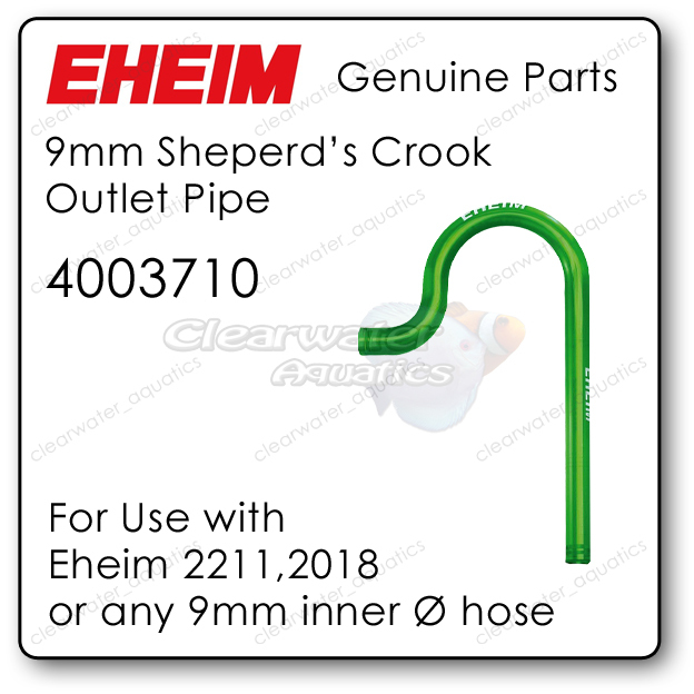 EHEIM 4003710 - 9mm Shepherds Crook Pipe Aquarium Filter for sale ...