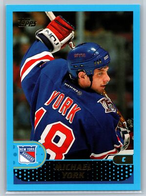 2001-02 Topps #92 Mike York New York Rangers | eBay