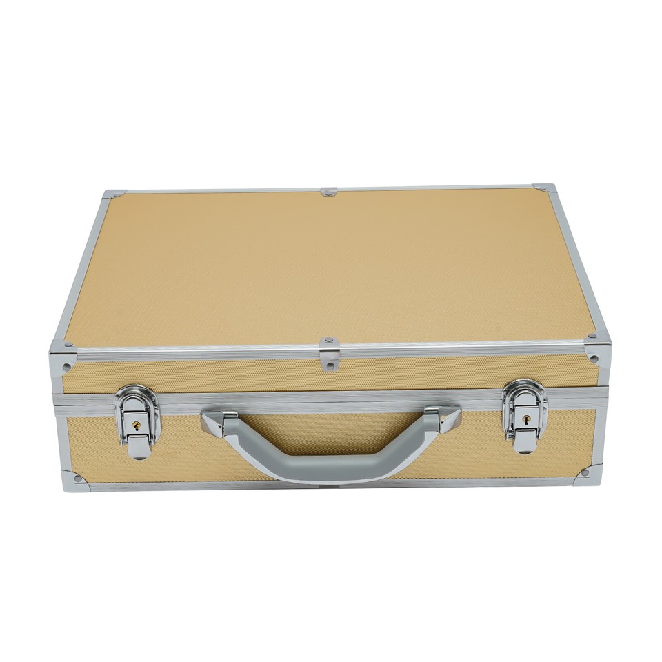 100x Coin Storage & Display Aluminum Frame Box Case for Coin Collectors ...