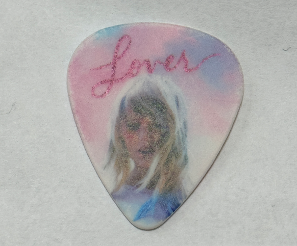 TAYLOR SWIFT Guitar Pick Taylor's Custom Concert Stage 2019 LOVER Tour ...