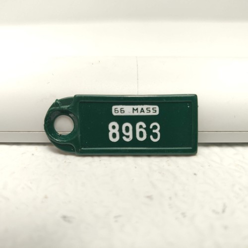 RARE VTG Disabled Veterans Mini License Plate Key Chain Ring ...