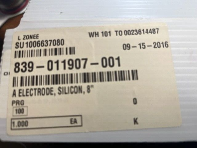 LAM RESEARCH ELECTRODE, SILICON, 8", 200 MM, P/N 839-011907-001, NOS | eBay