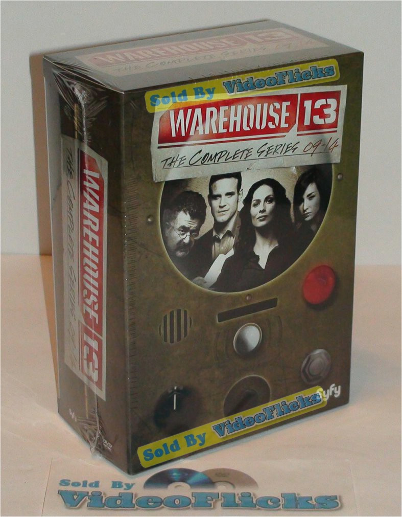 Warehouse 13 Complete Series Seasons 1-5 DVD 16-Disc Box Set New Sealed ...