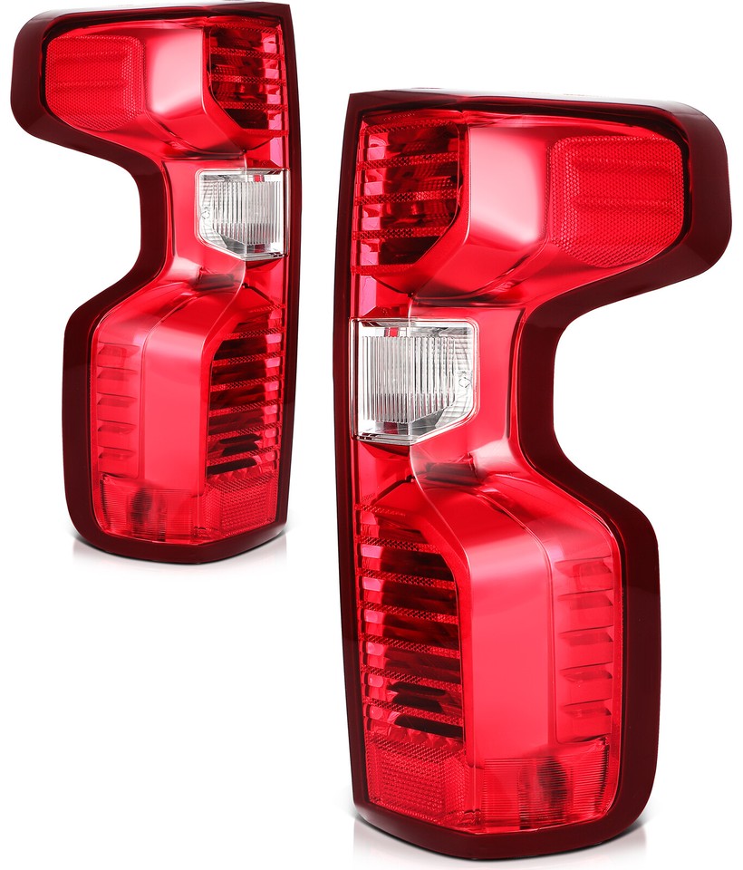 2pcs/Pair Rear Tail Light Assy For 2019-2023 Chevy Silverado 1500 ...