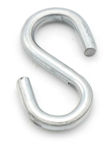 Hanging Open Style S Hook - Zinc Plated Steel Chain & Rope Fitting ...