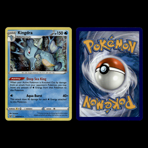 6x Kingdra Lot Seadra Horsea Pokemon Cards Collection Set Deck Building ...