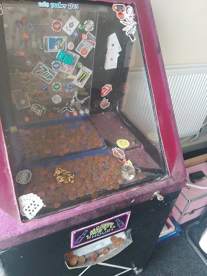 2p Penny Push Machine . Arcade Replica | eBay UK