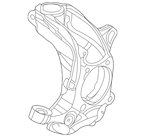 Genuine Hyundai Knuckle 51710-AR500 | eBay