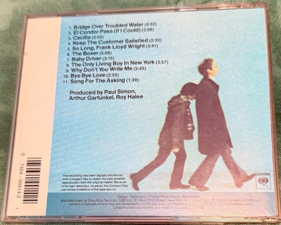 Simon And Garfunkel – Bridge Over Troubled Water 1970 CD | eBay